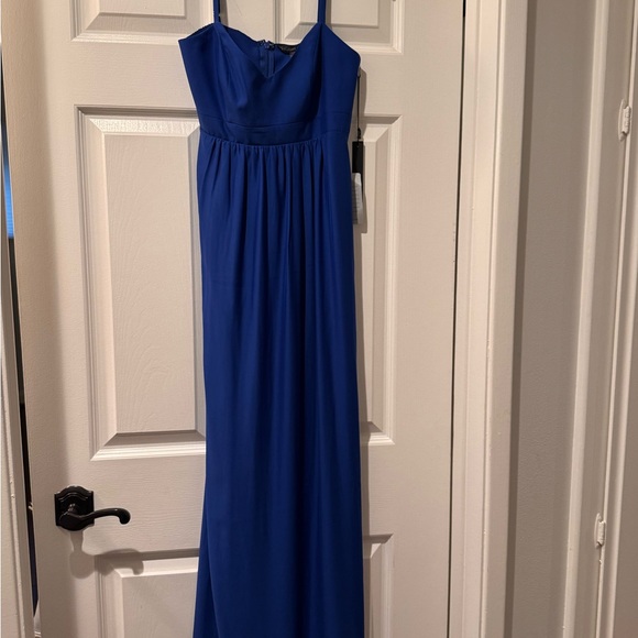 Felicity & Coco | Dresses | Felicity Coco Blue Ruched Maxi Dress ...
